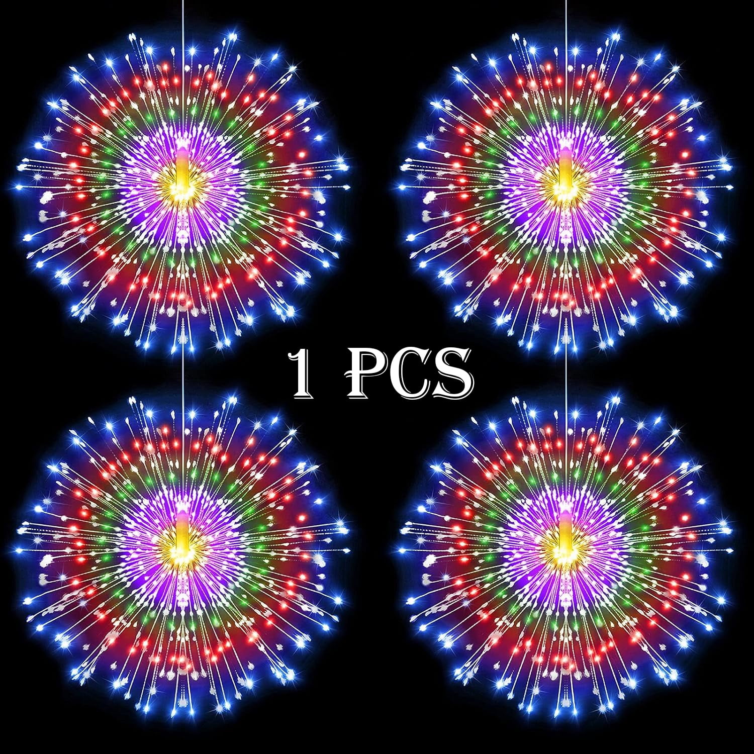 GoXteam Firework Lights Lights, 120 LED Firework Lights, 8 Modes ...