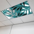 1 Pcs Summer Tropical Fluorescent Light Covers Abstract Grey White ...