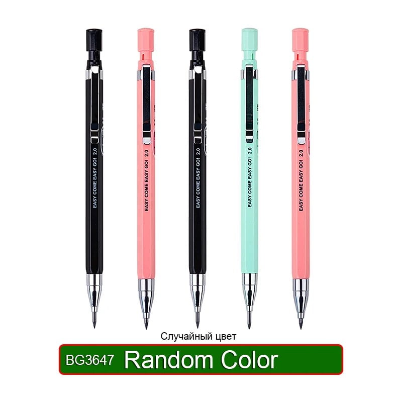 1 Pcs Thick-headed Mechanical Pencil 2B Automatic Pen For Students Non ...