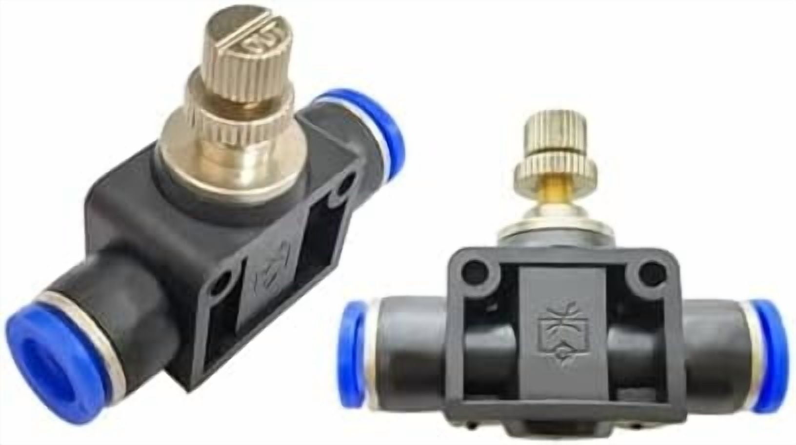 1 Pcs Throttle Valve LSA 4-12mm Air Flow Speed Control Valve Pipe Water ...