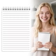 1 Pcs Top Bound Spiral Notebook,8 inch x 5.6 inch,40 Sheet/80 Pages ...