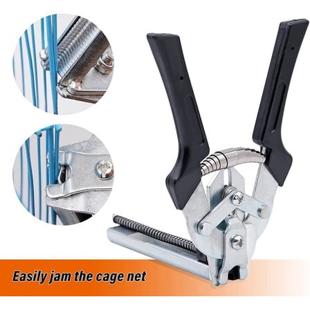 Mini hog ring ringer pliers cages fencing packaging upholstery dolls ...