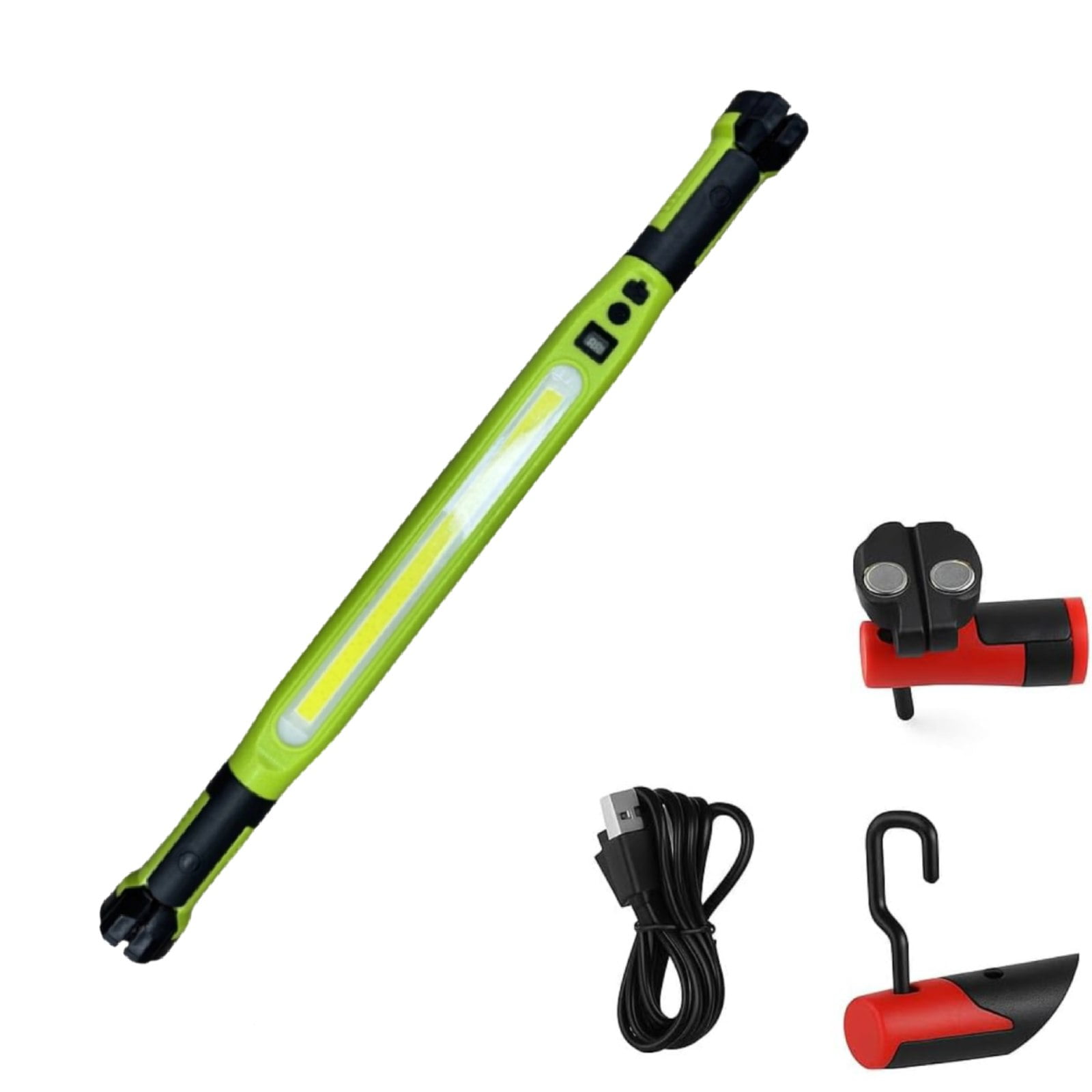 1 Pcs Upgrade Magnetic Work Light, 2026 New Rechargeable Under Hood ...