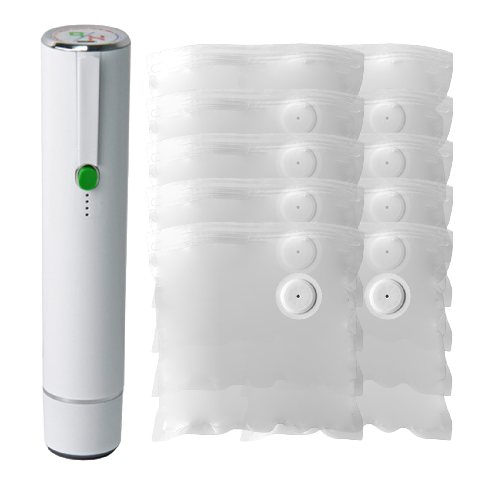 1 Pcs Vacuum Sealer, Reusable Vacuum Sealer Machine, Handheld Compact ...