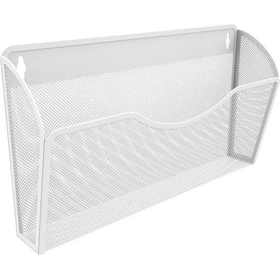 Walmart 1 Pcs Mesh Metal Sorter, Wall Mount File Organizer for Office ...