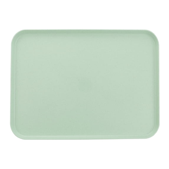 1 Pcs Wheat Straw Fast Food Tray, Rectangular Serving Platter, Lunch ...