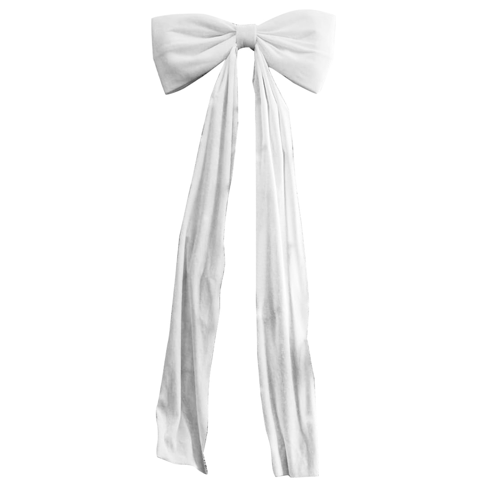 1 Pcs White Large Velvet Christmas Bows, Extra Large Christmas Tree ...