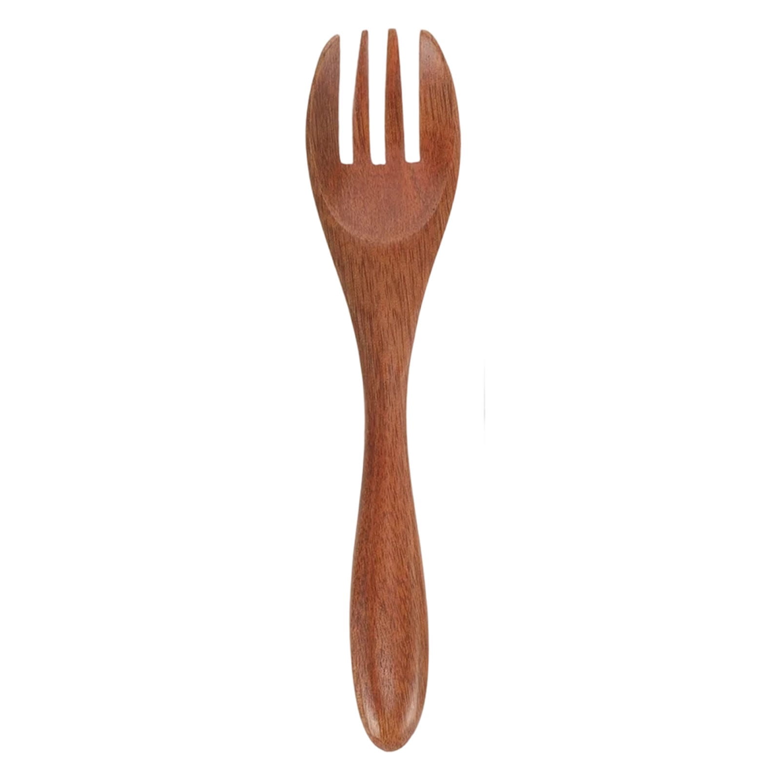 1 Pcs Wooden Fork,Reusable Wood Eat Fork,5.59 Inch Small Wooden Forks ...
