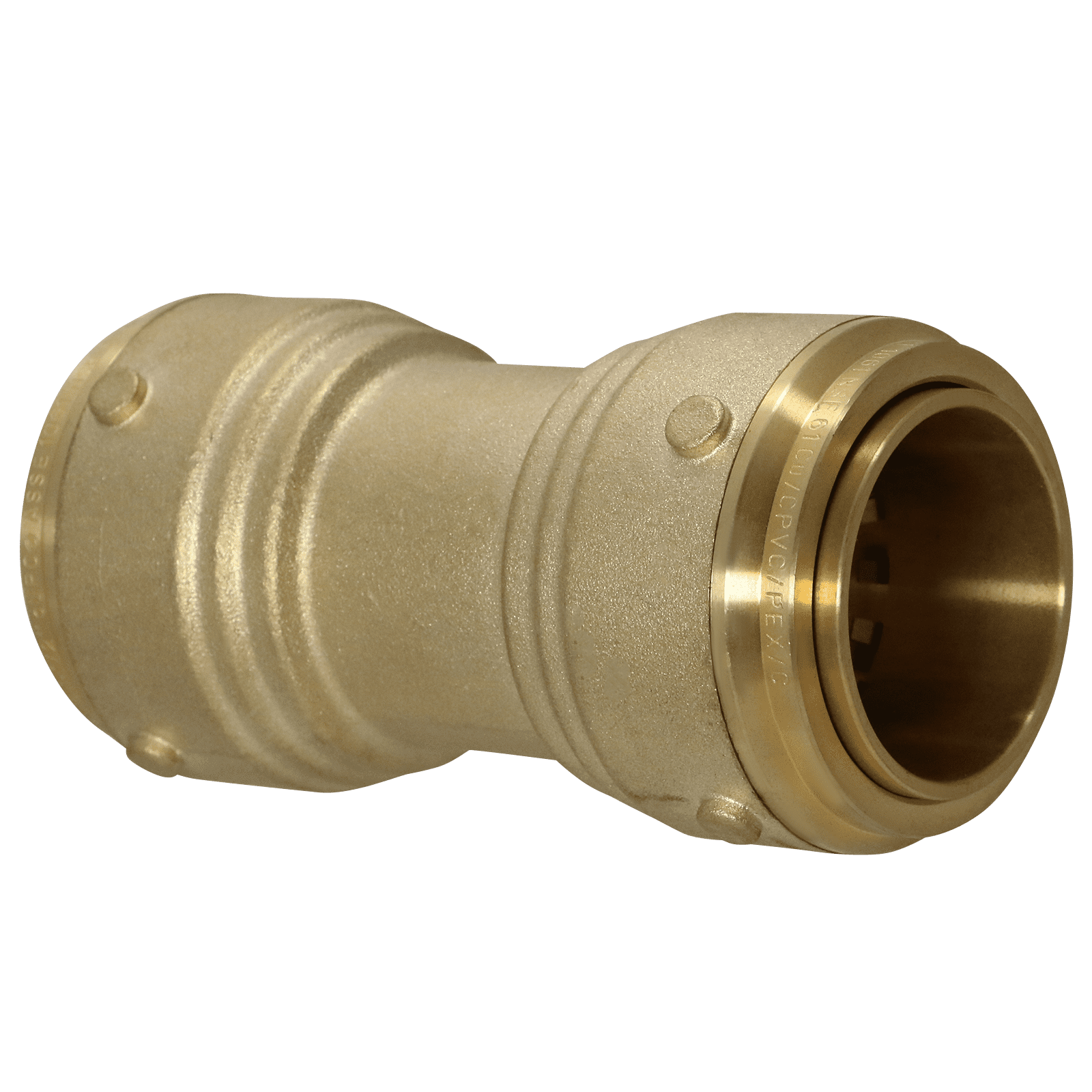 1 Pcs XFITTING 1-1/2" Push Fit Coupling, 1-1/2" Push To Connect ...