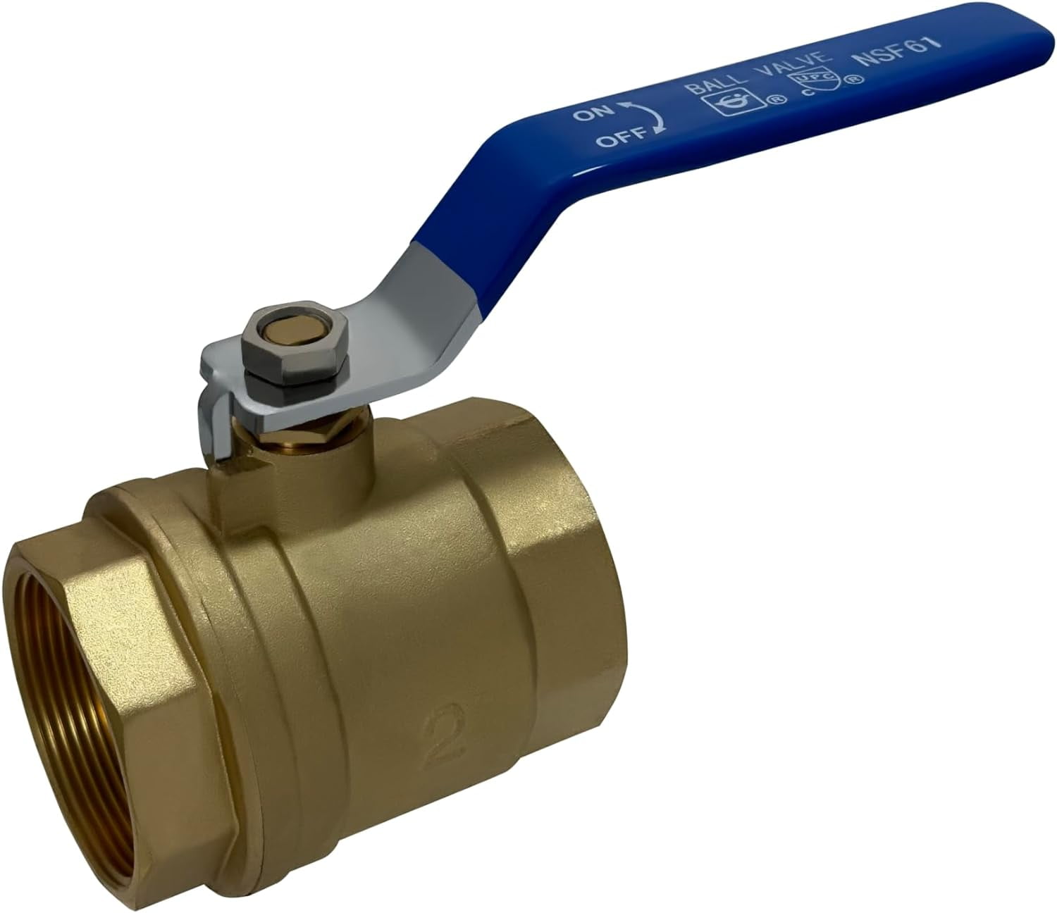 1 Pcs XFITTING 2 Inch Female Ball Valve, 2 Inch FIP Ball Valve ...