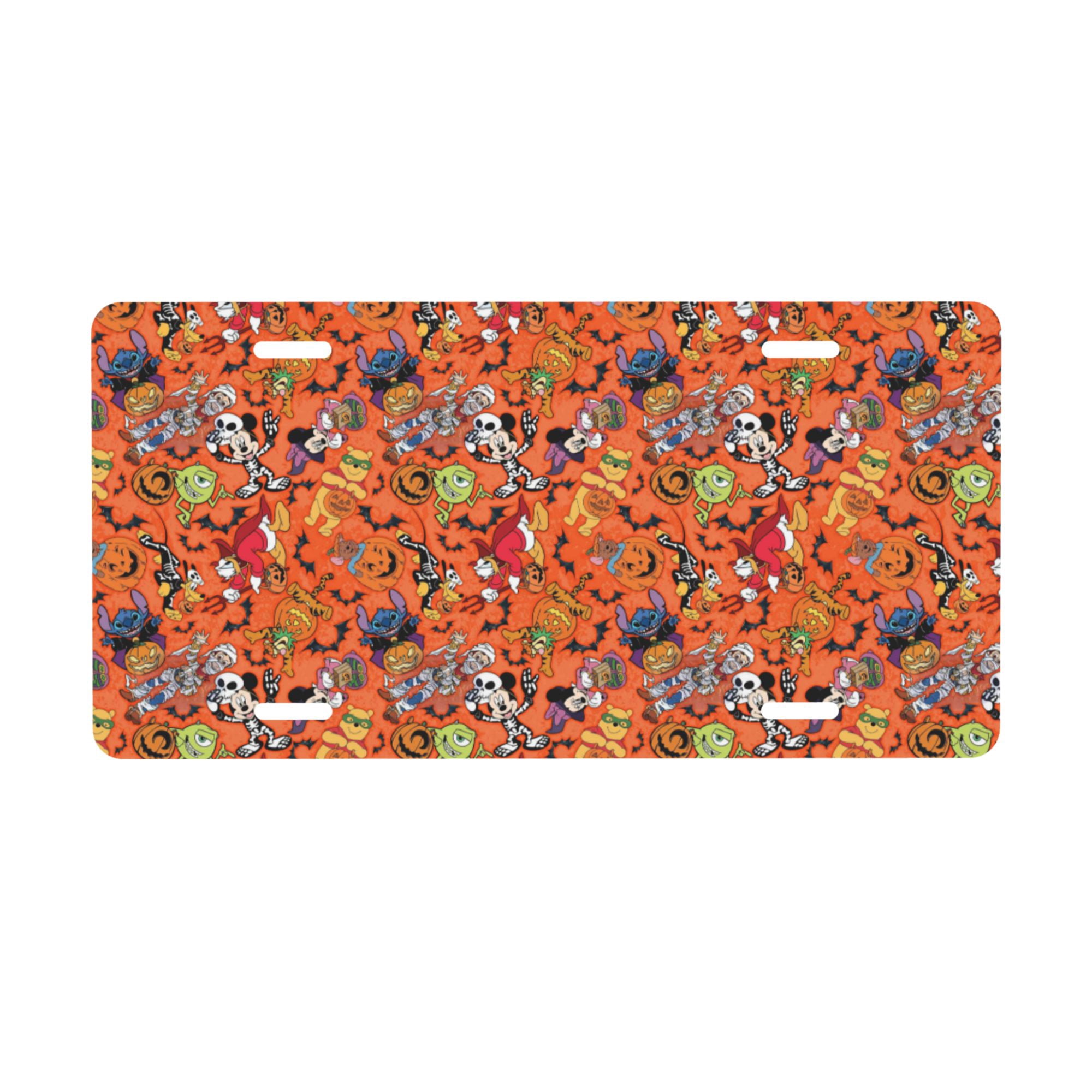 1 Pcs mickey mouse Minnie 90s Classic Car front license plate Decor ...