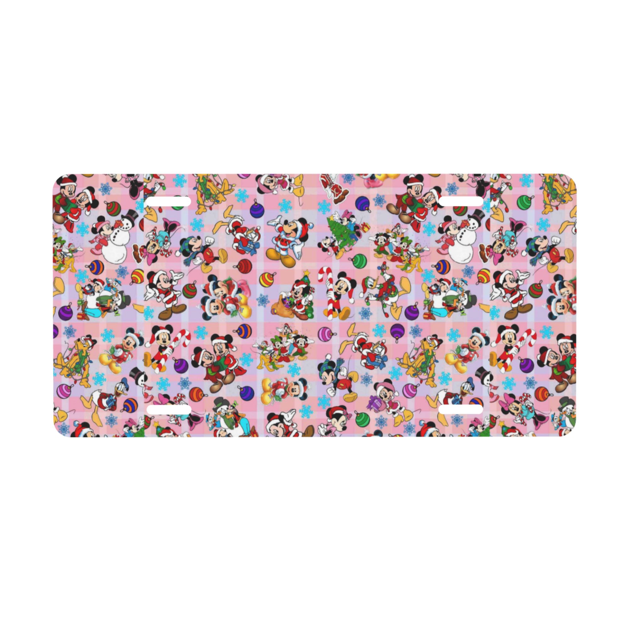 1 Pcs mickey mouse Minnie 90s Classic Car front license plate Decor ...