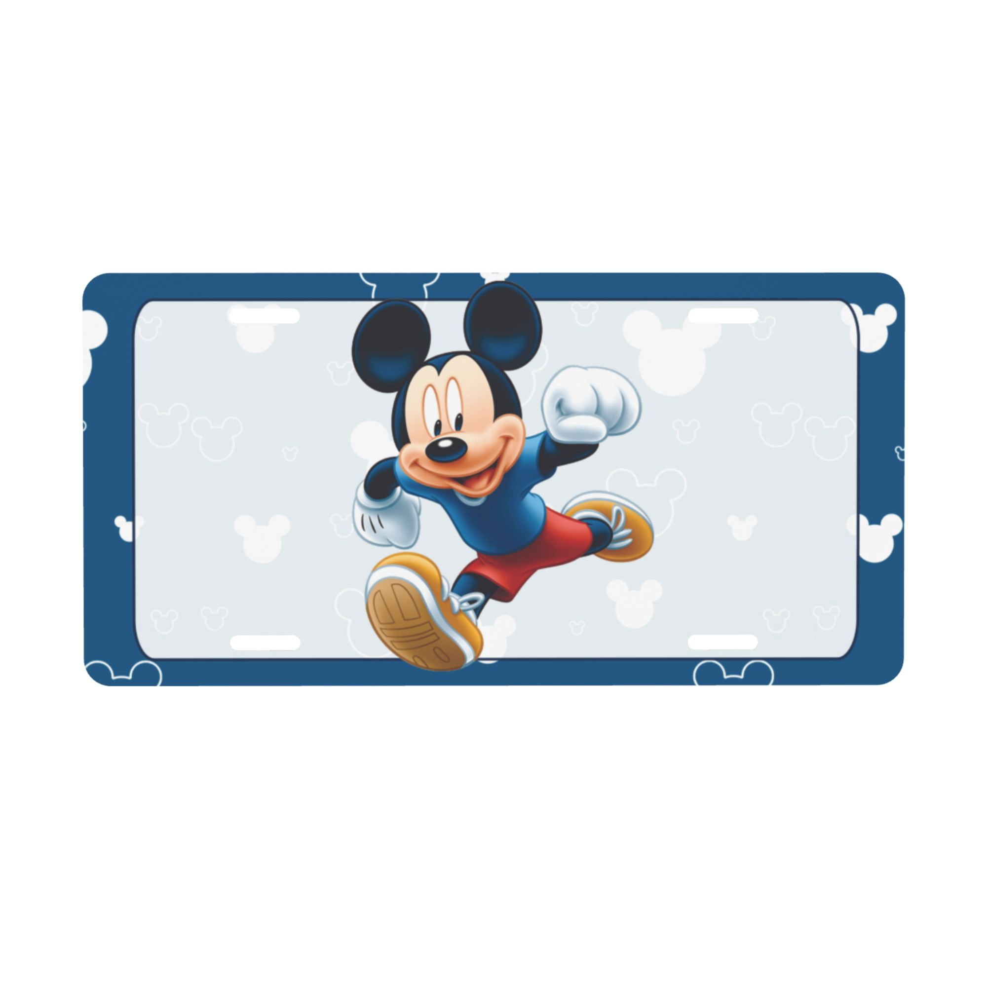 1 Pcs mickey mouse Minnie 90s Classic Car front license plate Decor ...