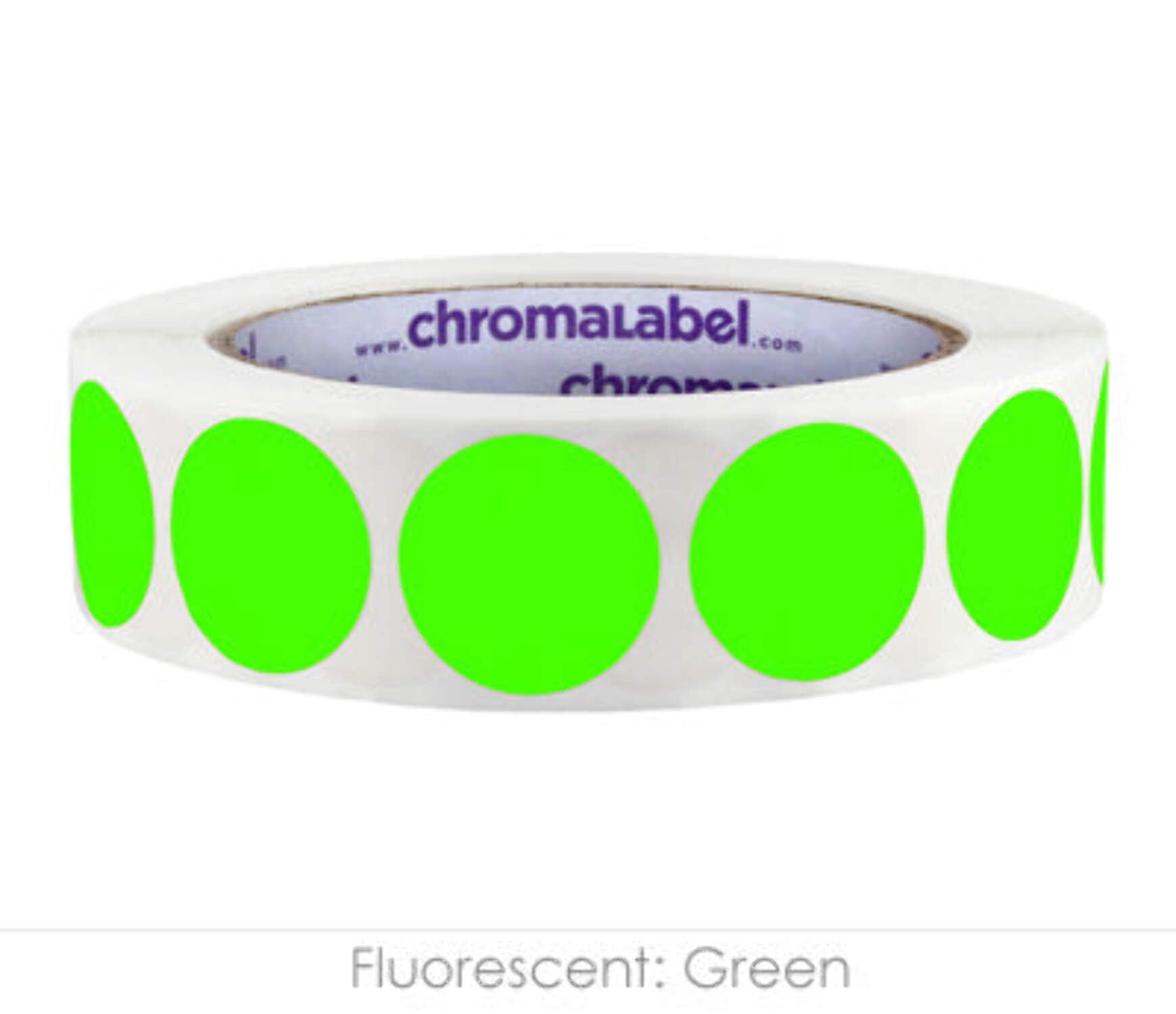 1" Permanent Round, Color-Code Dots: 1,000/Roll - Walmart.com