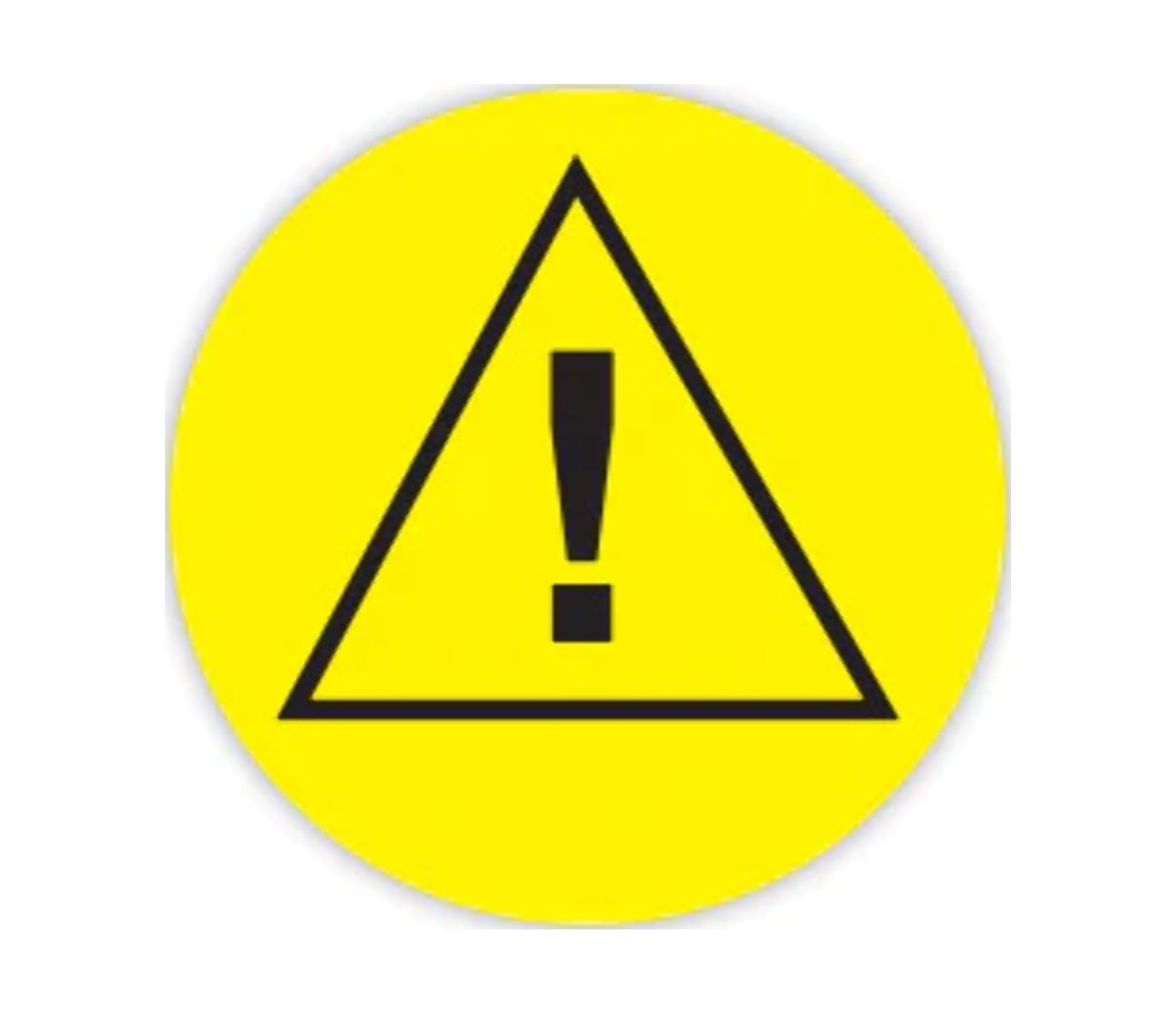 1" Permanent Universal Warning Labels Labels - Walmart.com