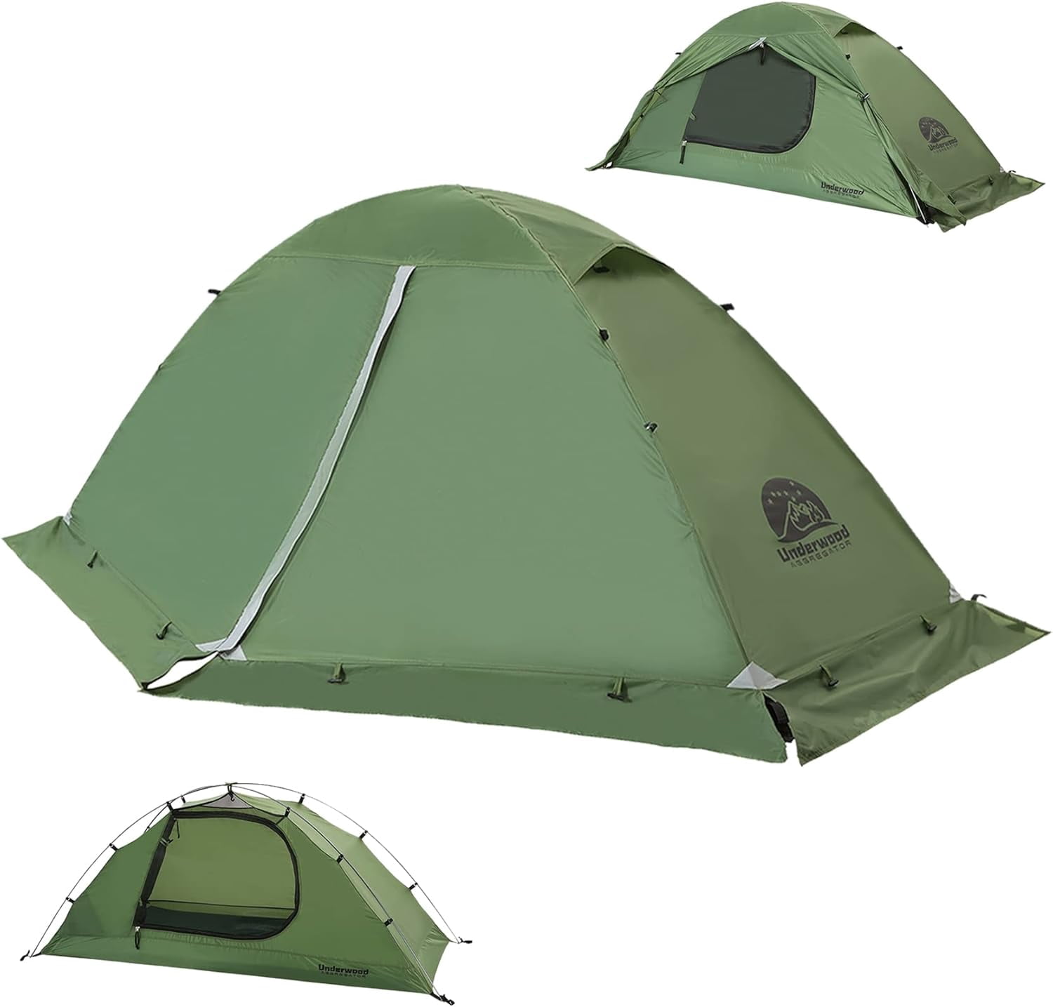 1-Person 4-Season Backpacking Tent – Winter Waterproof Lightweight ...