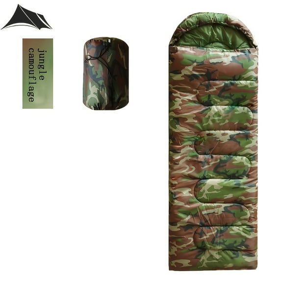 1-Person Heavy-Duty Winter & Cold Weather Camping Sleeping Bag - All ...