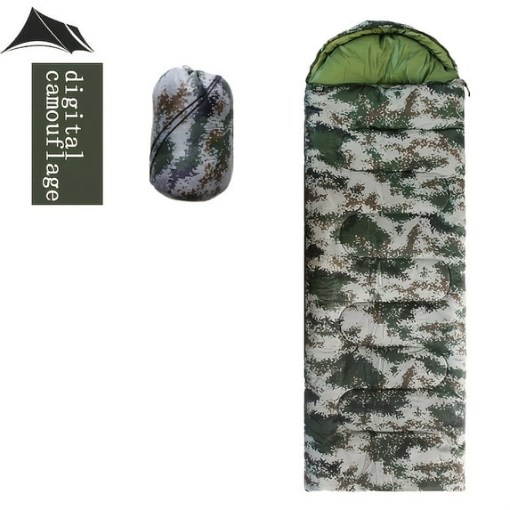 1-Person Heavy-Duty Winter & Cold Weather Camping Sleeping Bag - All ...
