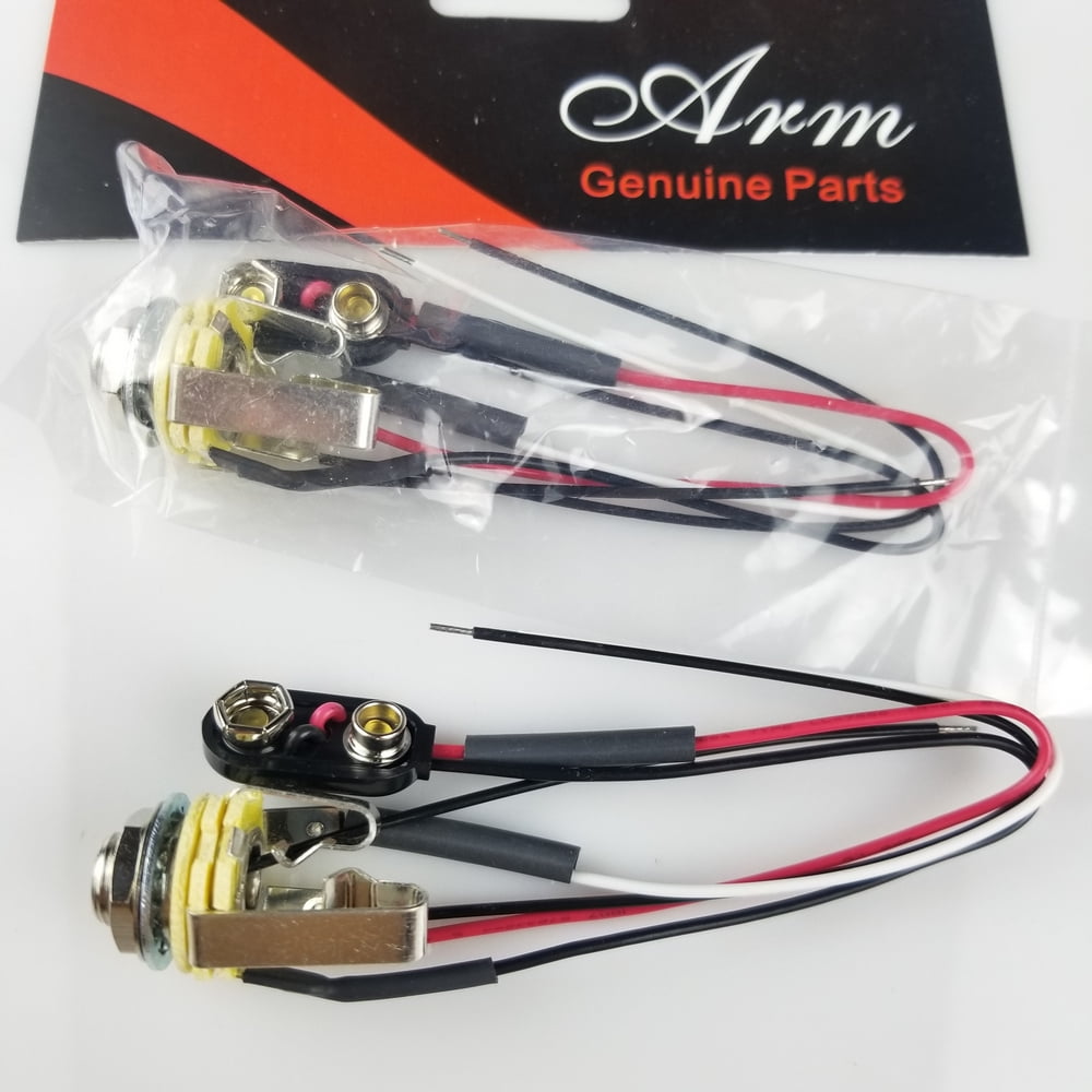 1 Piece 1/4" Stereo Output Jack Electric Guitar/Bass Short Open ...