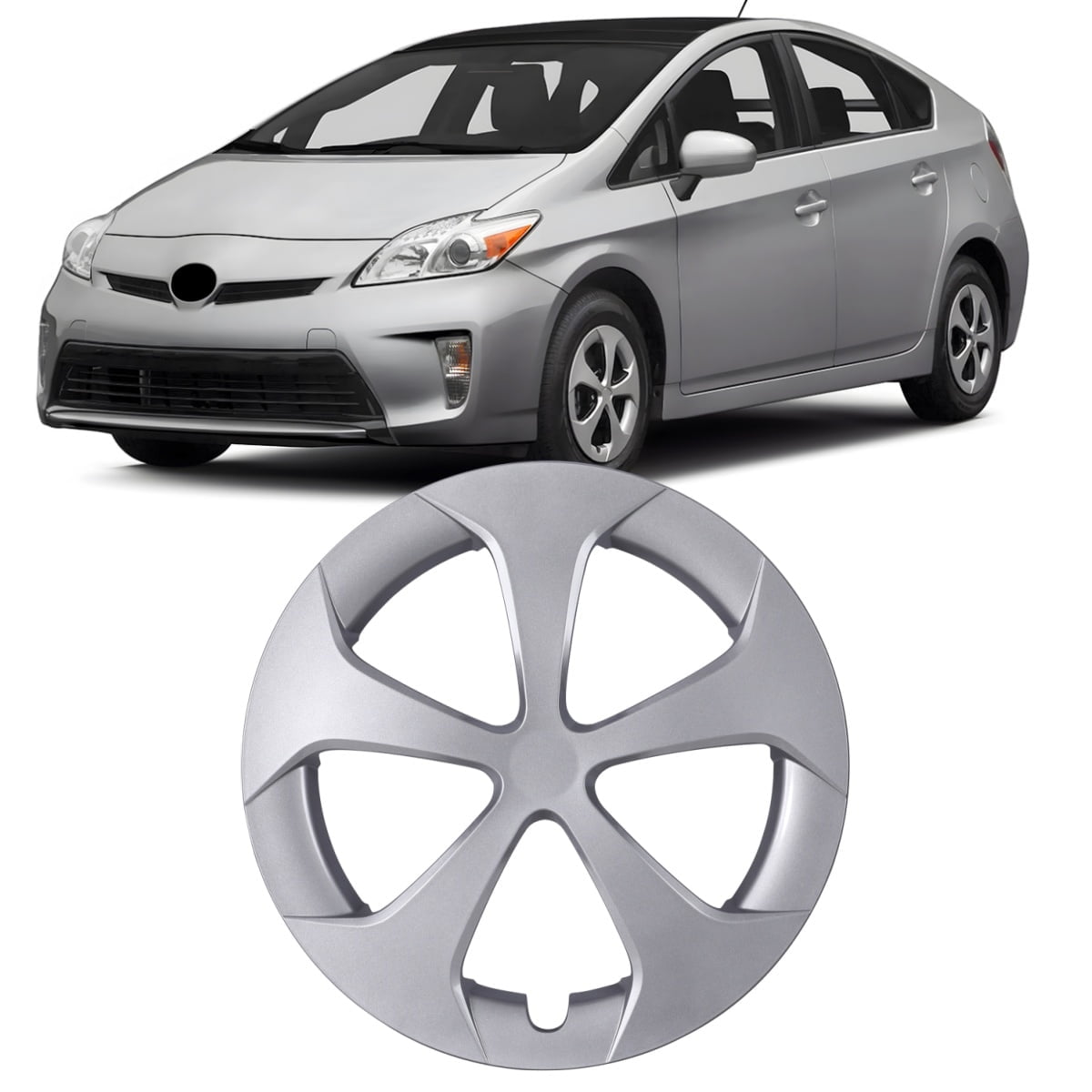 1 Piece 15" Hubcap Wheel Rim Cover for 2012-2015 Toyota Prius ...