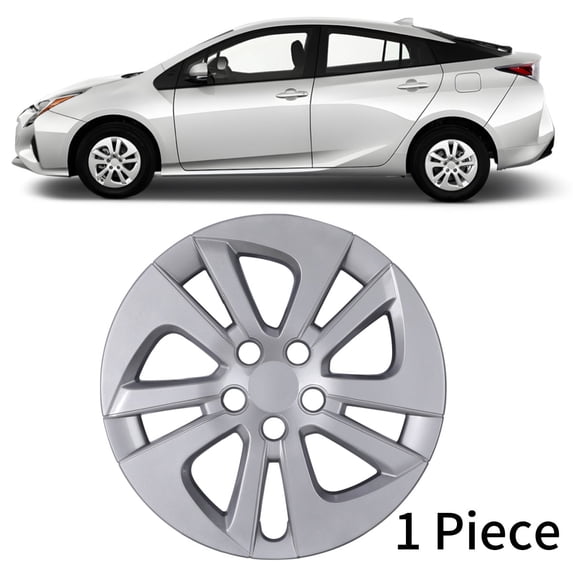 1 Piece 15" Hubcap Wheel Rims Cover Compatible with Alloy Wheels for ...