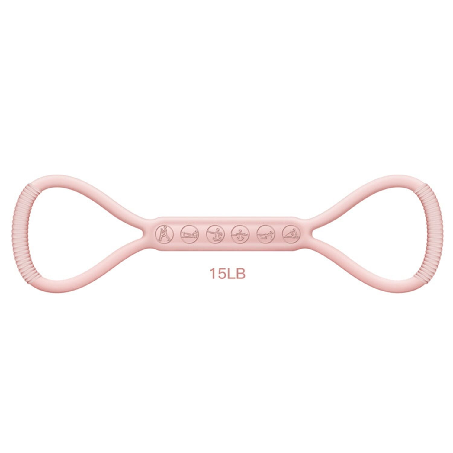 1-Piece 15LBS Premium Silicone Fitness Resistance Bands Set - Enhanced ...