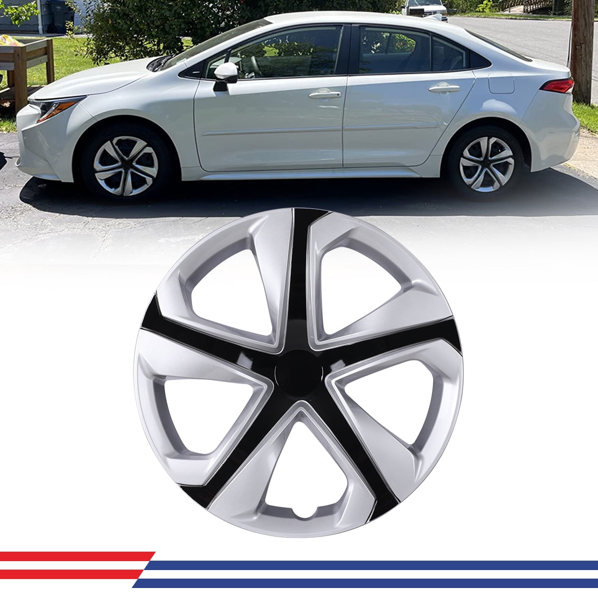 1 Piece 16" Hubcap Wheel Rims Cover For 2016-2018 Honda Civic SEDAN ...