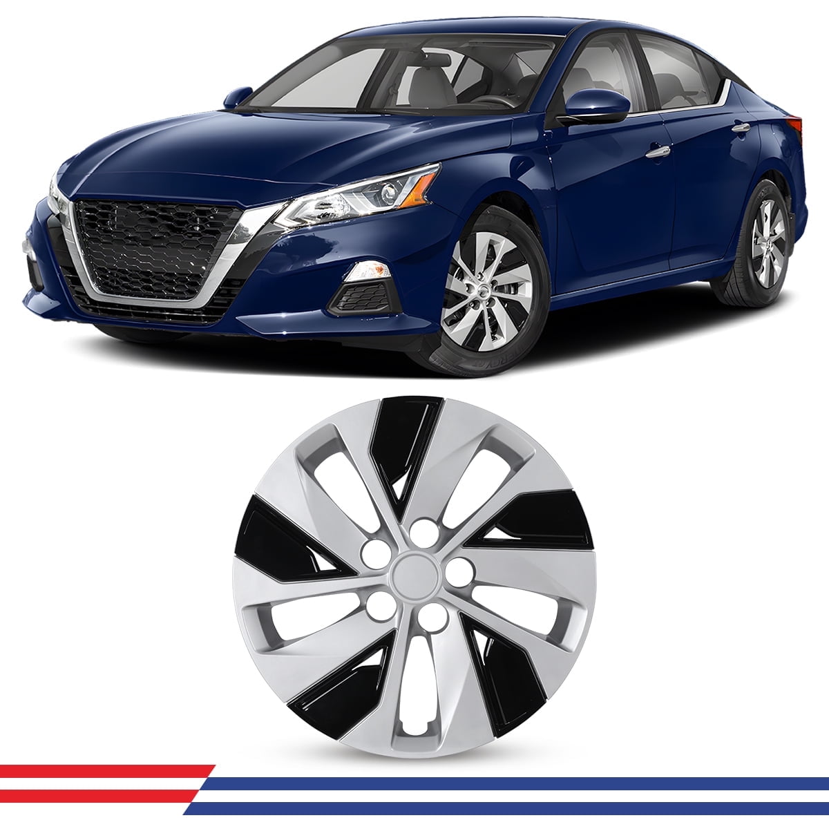 1 Piece 16" Hubcaps Wheel Rims Cover Fit for 2019-2025 Nissan Altima ...