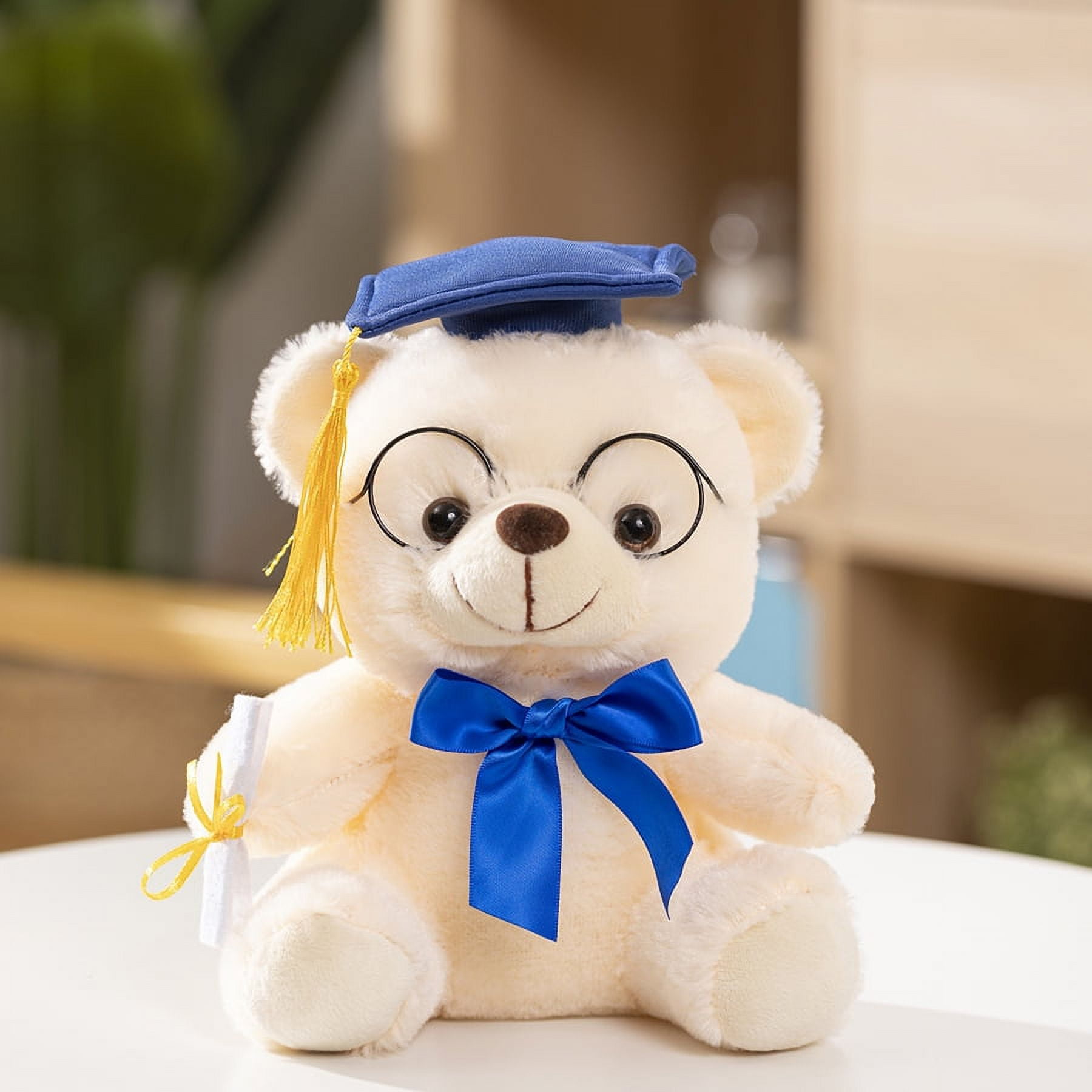 1 Piece 23cm Graduation Bear Plush Toy Cute Teddy Bear Soft Doll Boys ...