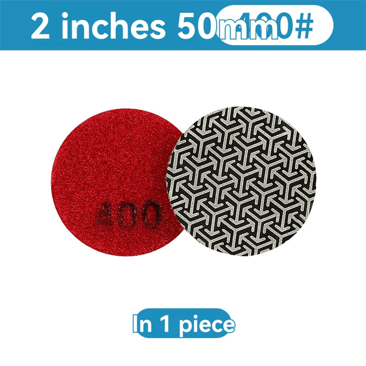 1 Piece 2Inch/50mm Electroplated Diamond Polishing Pad Tile Glass Metal ...