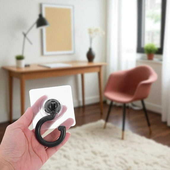 1 Piece Adhesive Wall Hook Strong Load Bearing Hook for Home Kitchen ...