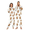 1 Piece Adult Onesie Pajamas Cozy & Loose-Fit Sleepsuit Loungewear with ...