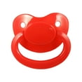 1 Piece Adult Sized Pacifier Dummy, Large Shield, Ergonomic Design for ...