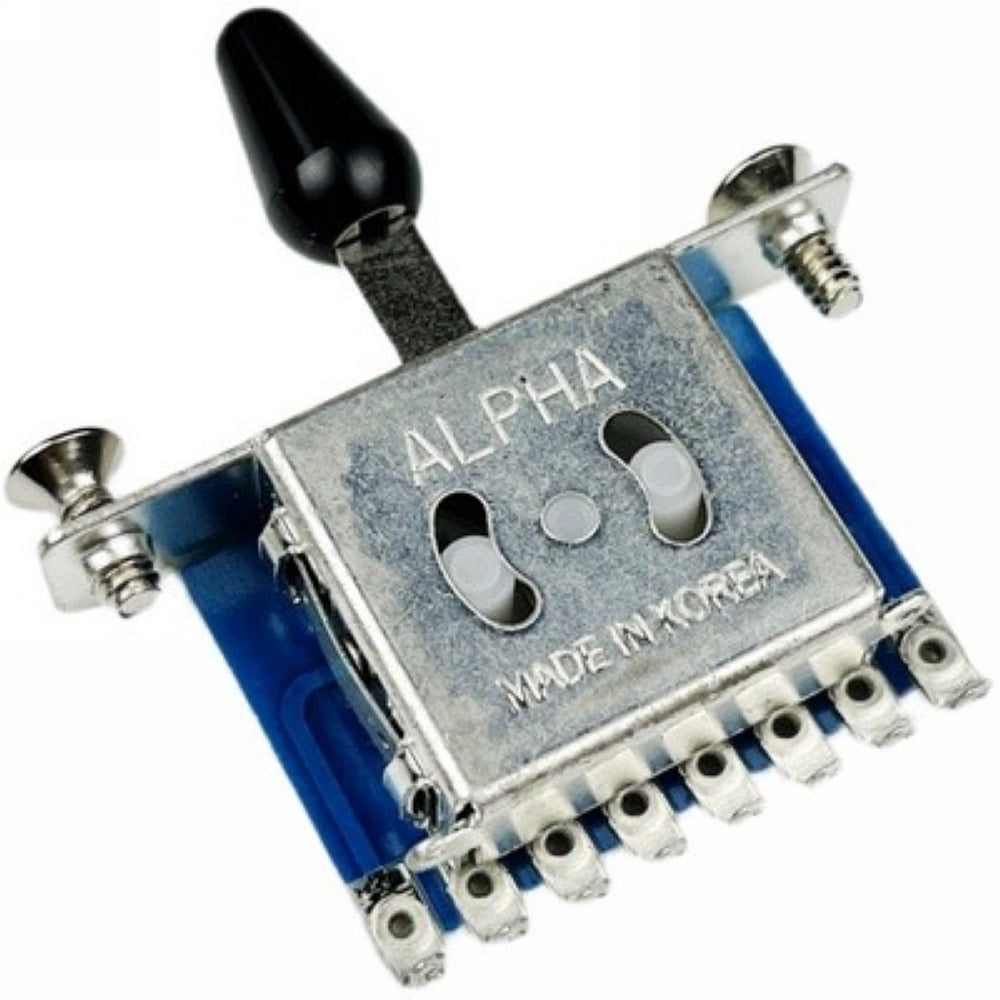 1 Piece Alpha 3-way 5-way Electric Guitar Pickup Selector Switch ...