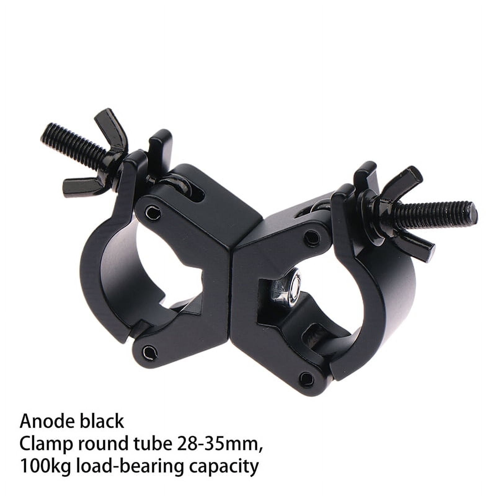 1 Piece Aluminium Truss Clamps 28-32mm Tube O Hook Stage Lighting Mount ...