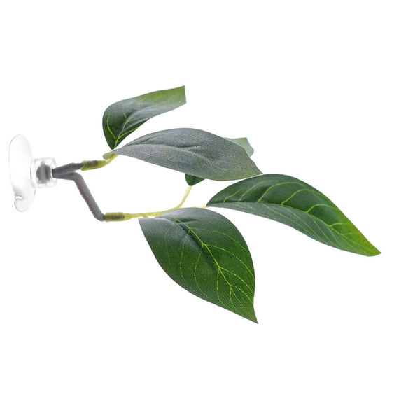 1 Piece Betta Fish Leaf Pad Hammock Aquarium Plant Durable Green ABS ...