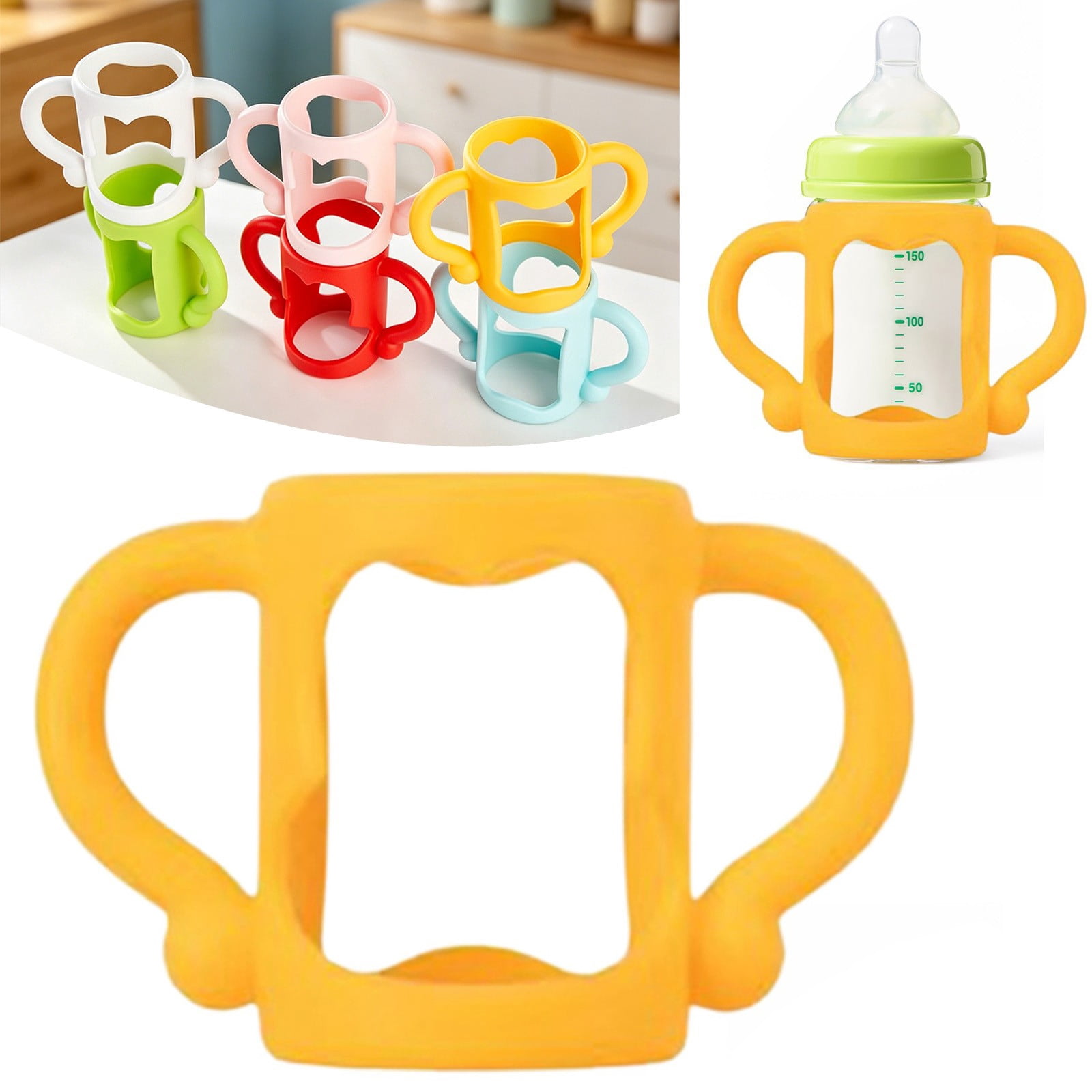 1 Piece Bottle Handle, Versatile Grip for Wide Mouth Bottles Compatible ...