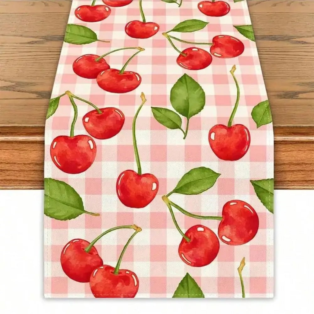 1 Piece of Cherry Tablecloth Spring and Summer Tablecloth She's the ...