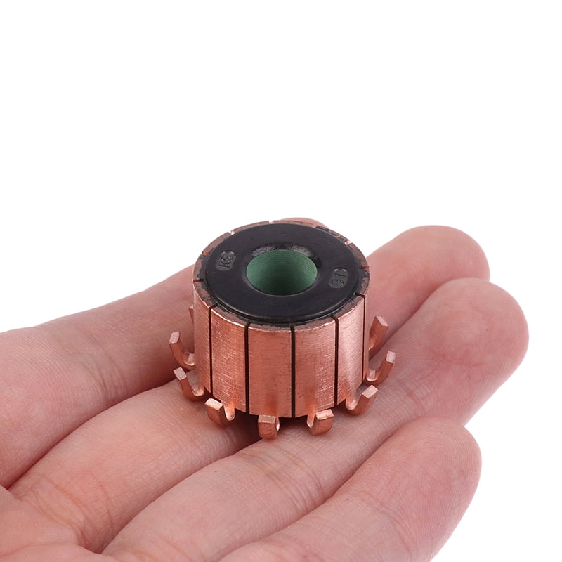 1 Piece Copper Hook Type Electrical Motor Commutator 23x9x17mm 12P ...