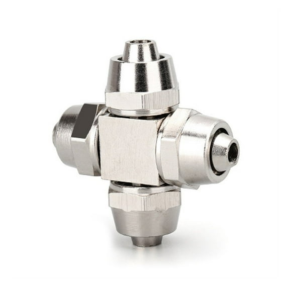 1 Piece Copper Plated Nickel Pneumatic Air Quick Connector for Hose ...