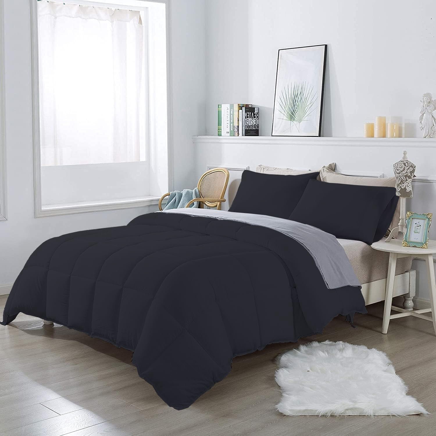 1 Piece Cotton 800 Thread Count Comforter Oversized Super King Size ...