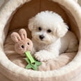 1 Piece Durable Dog Chew Toy – TPR Rubber & Plush Interactive Pet Toy ...