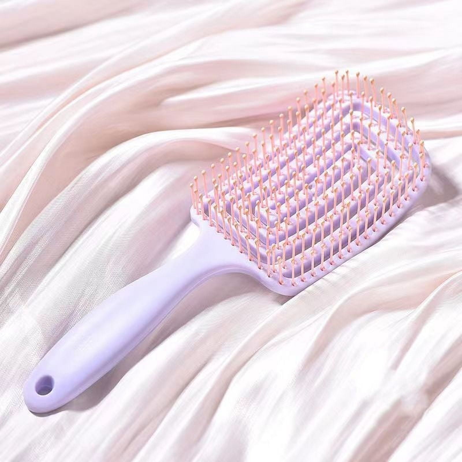 1 Piece Elastic Massage Comb Wooden Hairbrush Scalp Massage Combs Hair ...