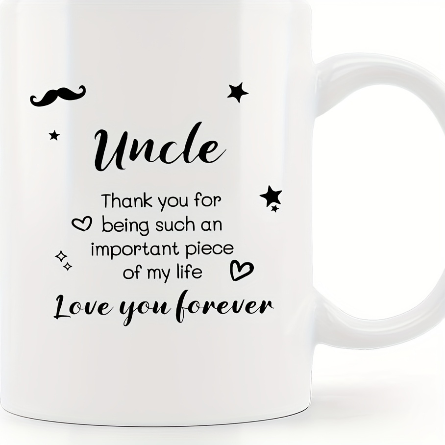 1 Piece Funny Mustache Men's Coffee Mug - "Don't Hate Me Because I Have ...