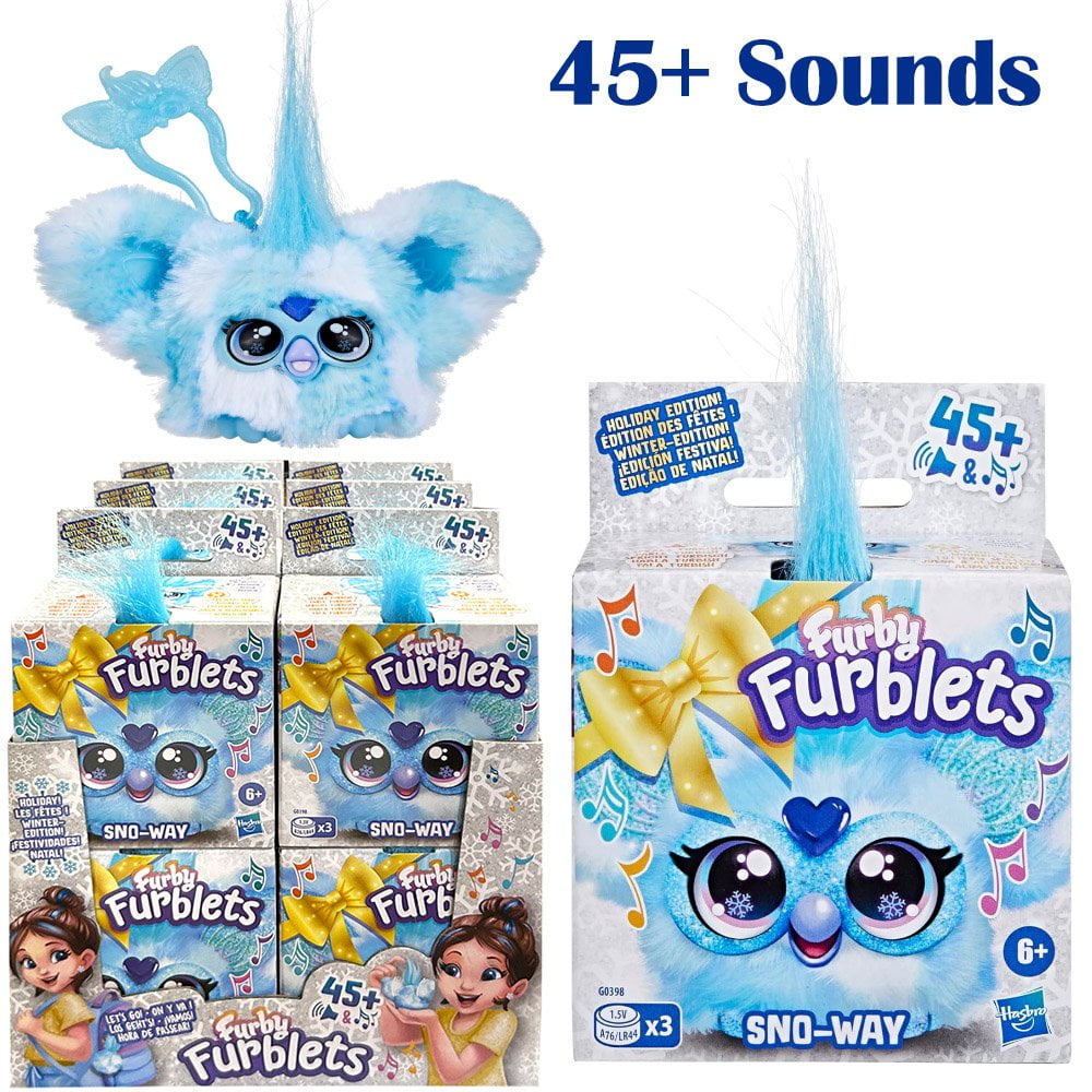 1 Piece Hasbro Furby Furblet Sno Way Electronic PLush Toy - Walmart.com