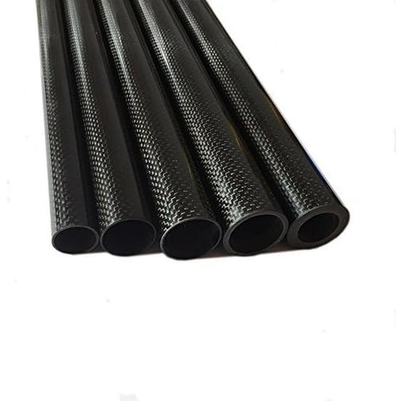 1 Piece ID 48mm x OD 50mm x 1000mm Carbon Fiber Tube 3K Glossy Wing ...