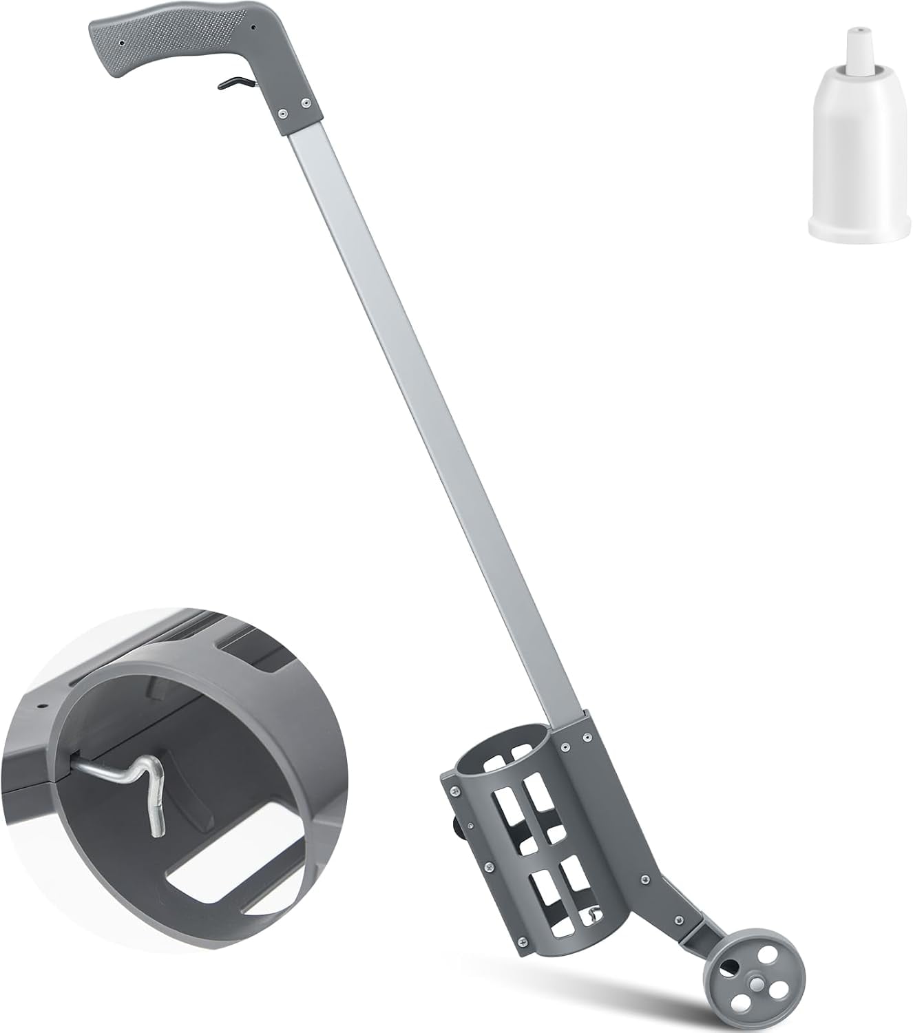 1 Piece Industrial Wheeled Marking Wand for Line Paint Stripe Ground ...