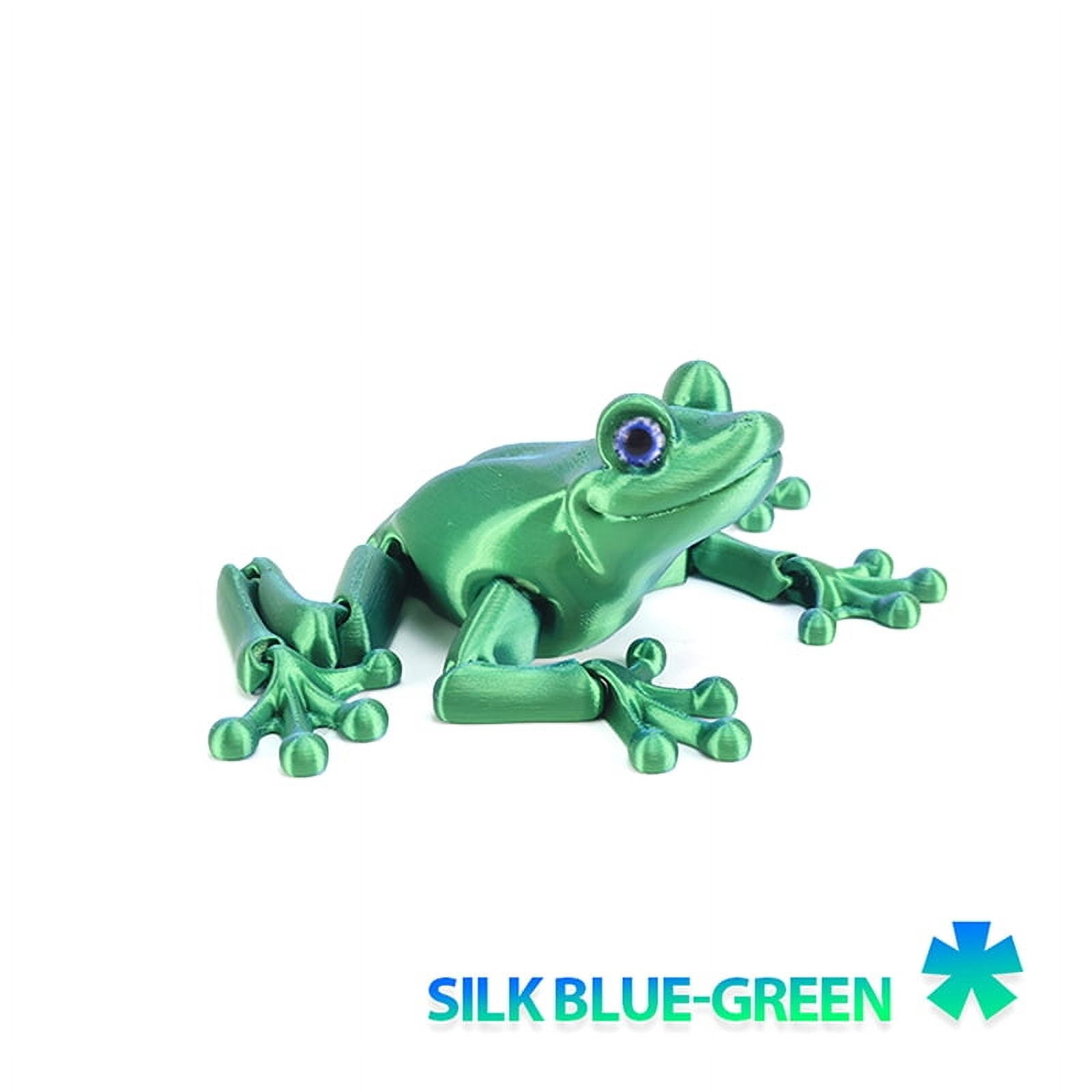 1 Piece Kids Gift 3D Printed Mini Cute Frog Figure Multi-joint Movable ...