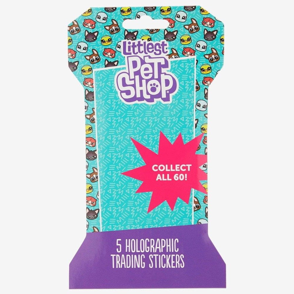 1 Piece Littlest Pet Shop Holographic Trading Stickers in Blind Pack ...