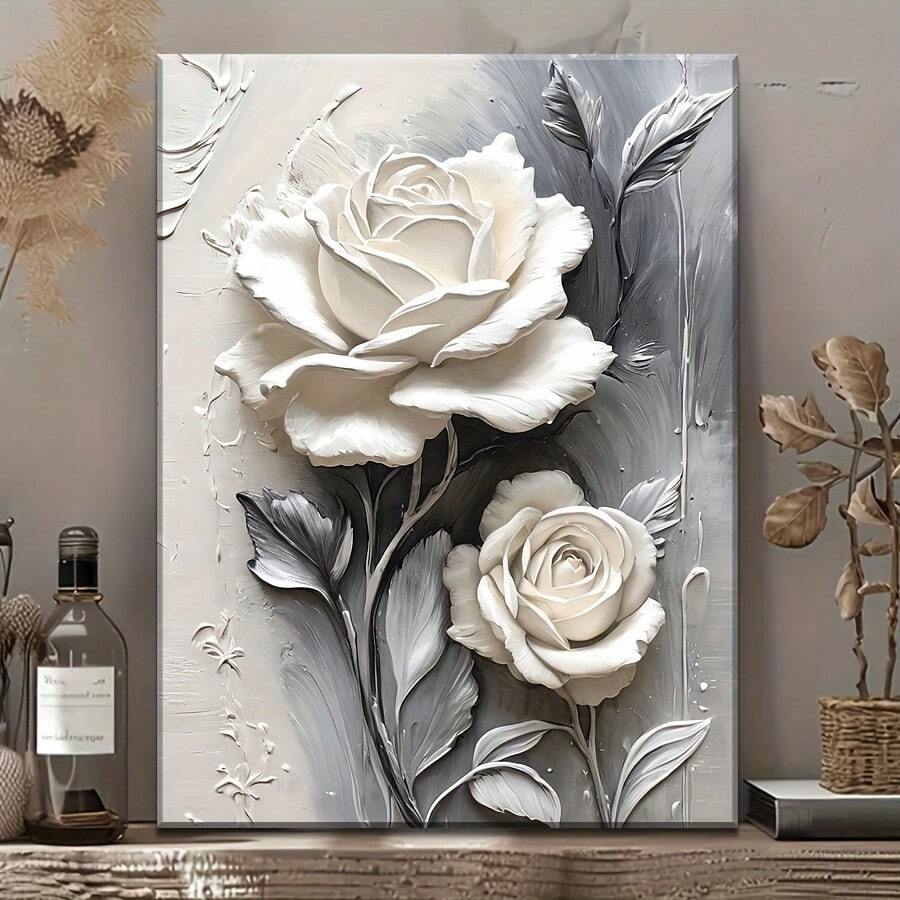 1 Piece Modern Canvas Painting - "Don't Worry Be Happy" Modern Canvas ...